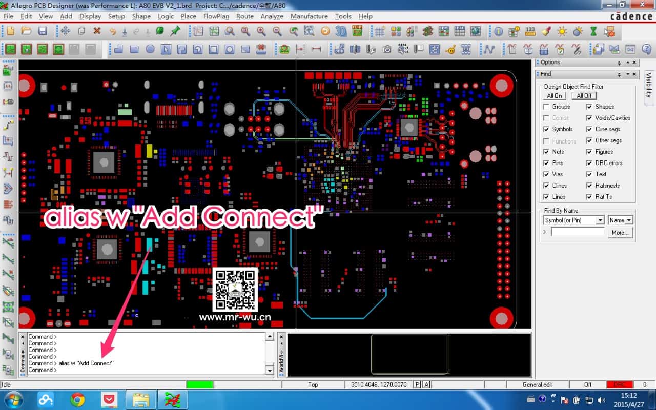 [视频]Cadence Allegro 快捷键设置 - 吴川斌的博客