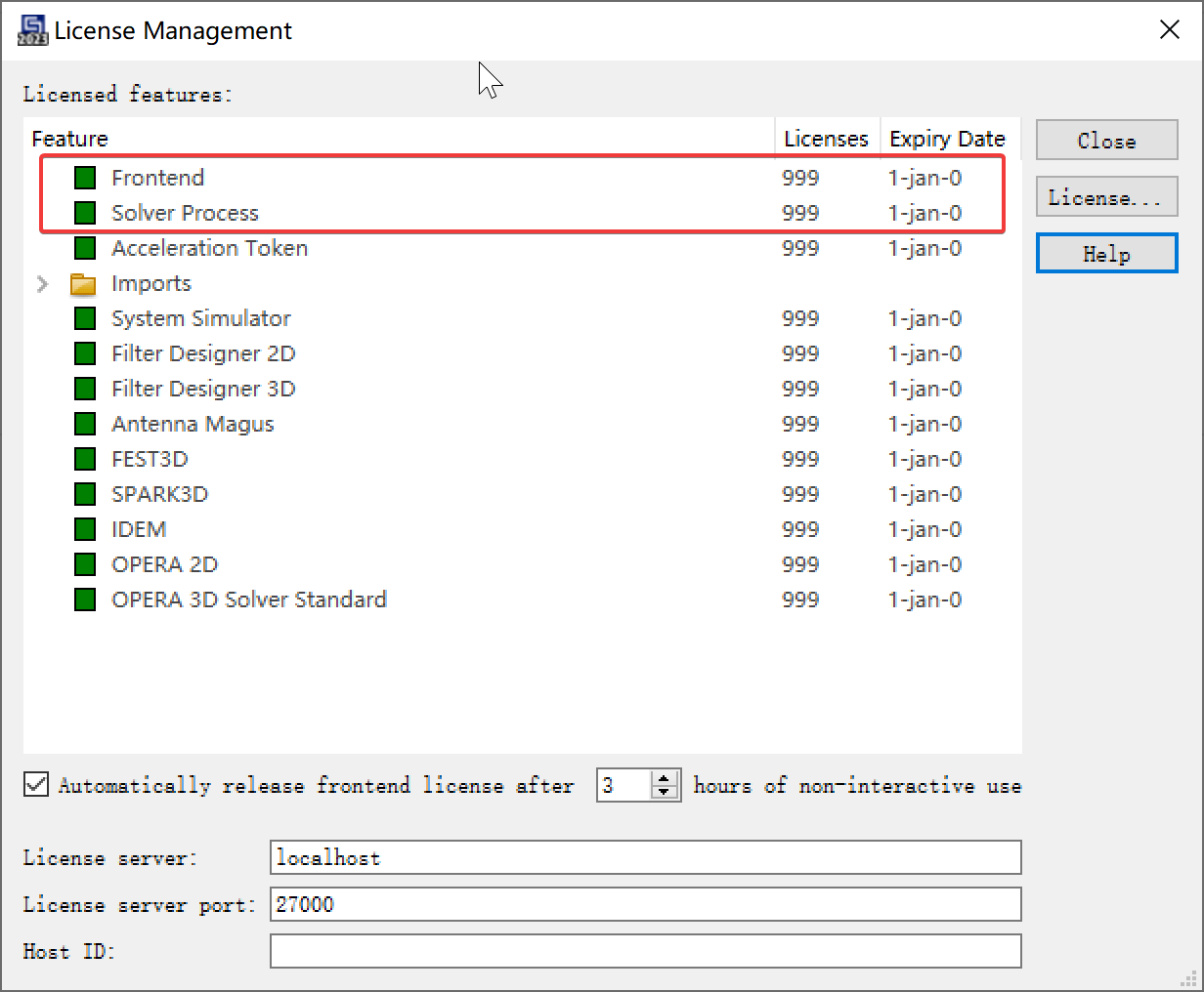 解决CST仿真License自动释放问题 - 吴川斌的博客